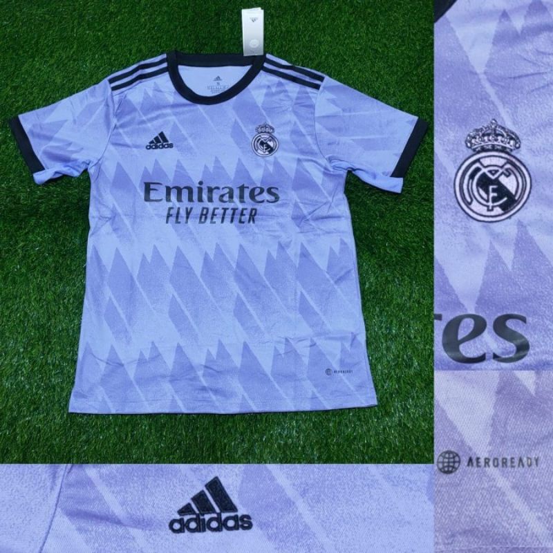 Jual NEW 22/23 Jersey Real Madrid Away 2022/2023 22/23 grade ori ...