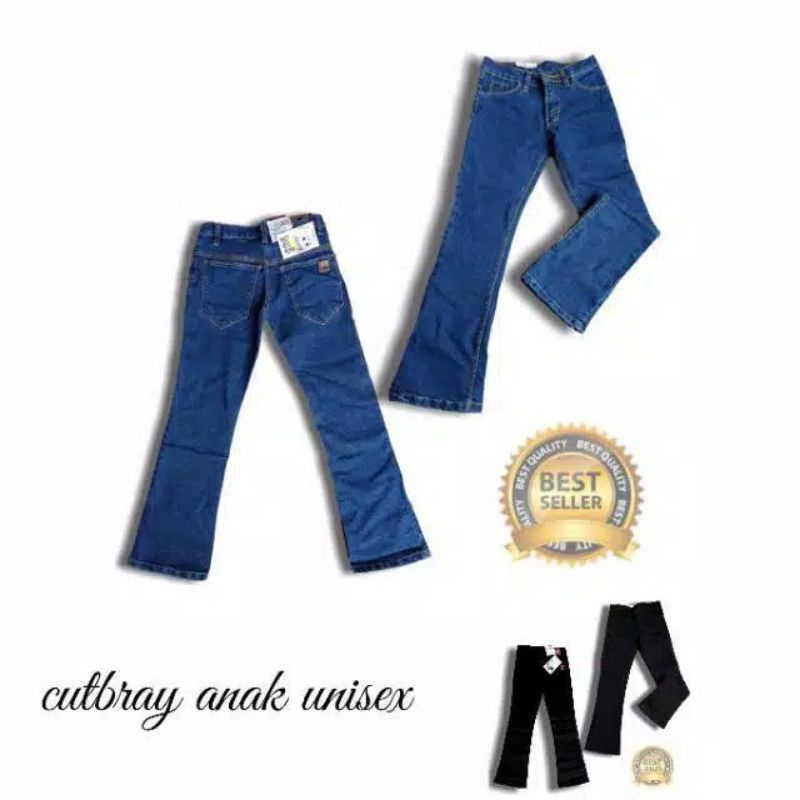 Jual celana cutbray anak tanggung smp sd celna jeans cutbry anak anak ...