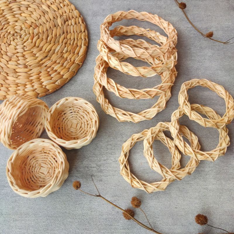 Jual RING ROTAN BAMBU 10CM 15CM | Shopee Indonesia