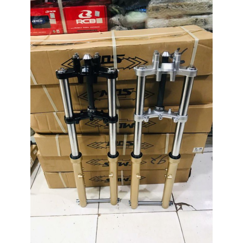 Jual Shockbreaker skok depan ninja rr set segitiga atas bawah r old pnp honda cb gl mp tiger ...