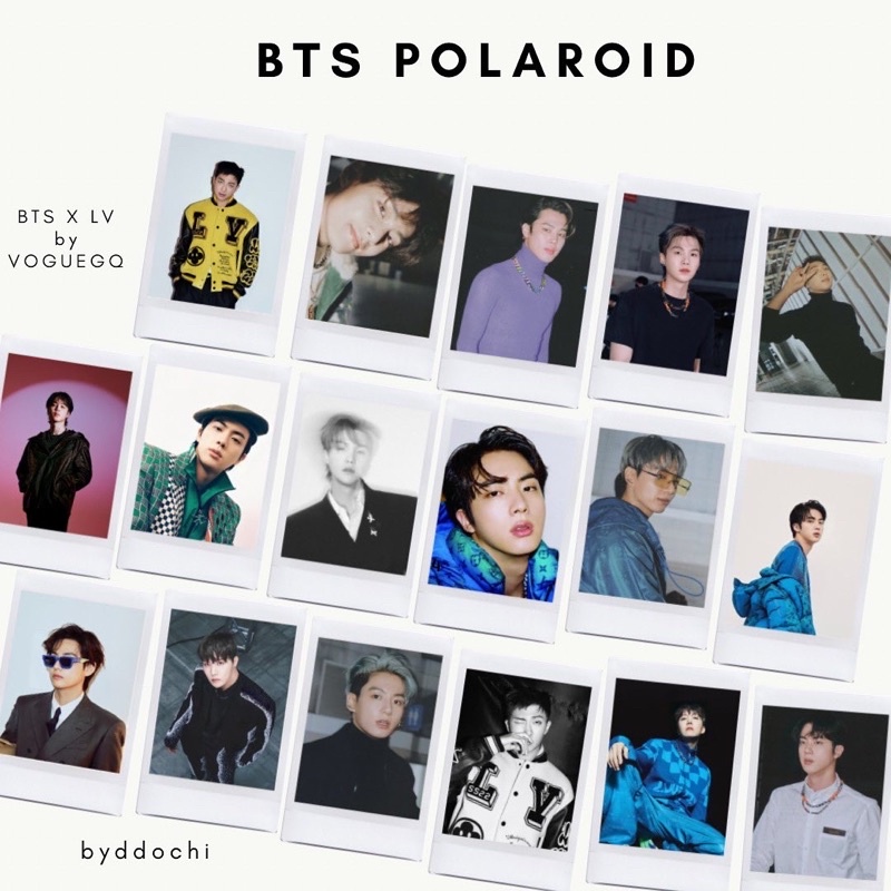 Jual BTS POLAROID (CUSTOM BTS POLAROID) | Shopee Indonesia