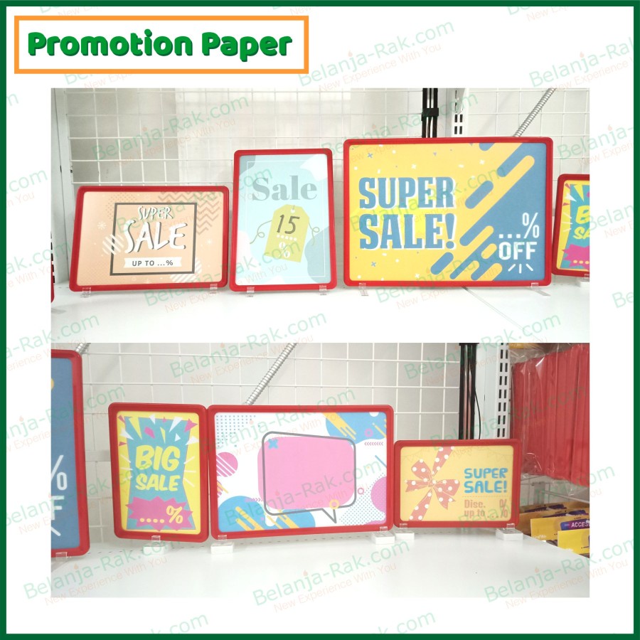 Jual Promotion Paper Kertas Promosi Berbagai Ukuran | Shopee Indonesia