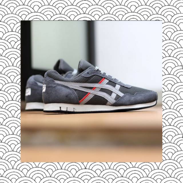 Jual ASICS FULL SUEDE GREY | Shopee Indonesia