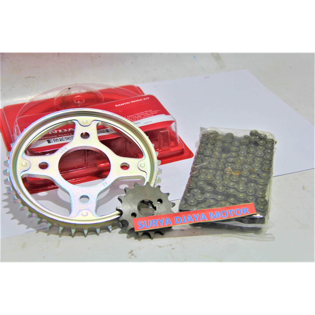 Jual Gearset Girset Gear set Sonic 150 R Supra Gtr Drive Chainkit 150 ...