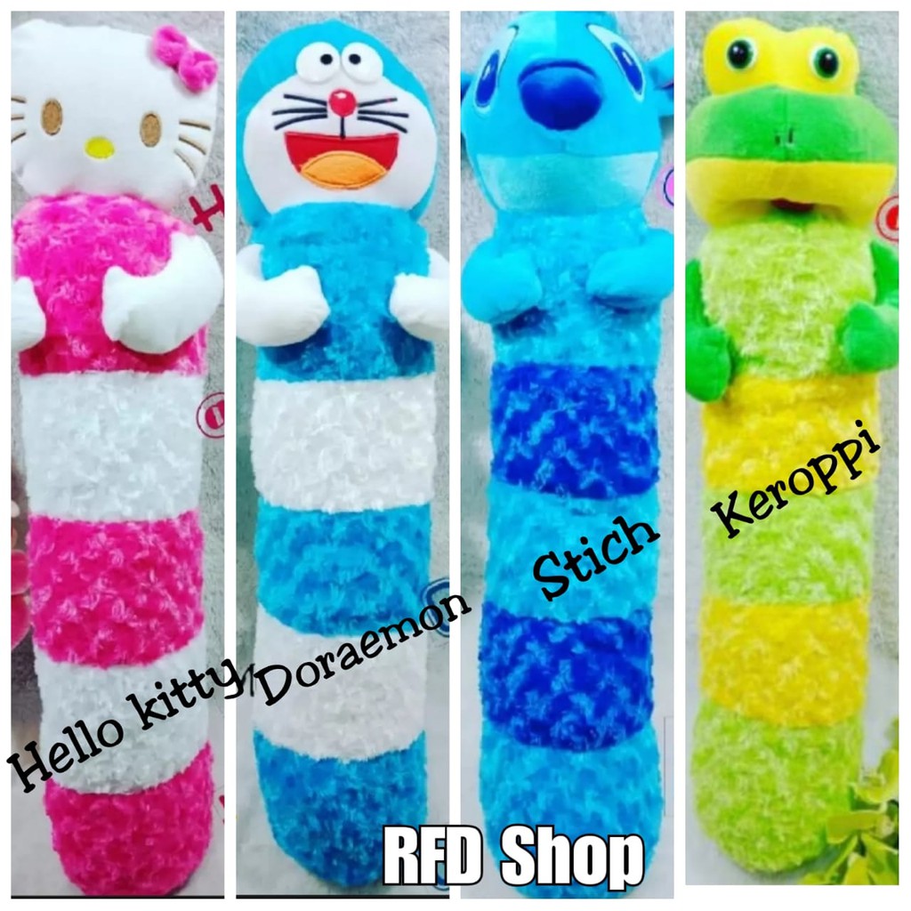 Jual Guling Snail Karakter DORAEMON HELLO KITTY STICH KERROPI | Shopee ...