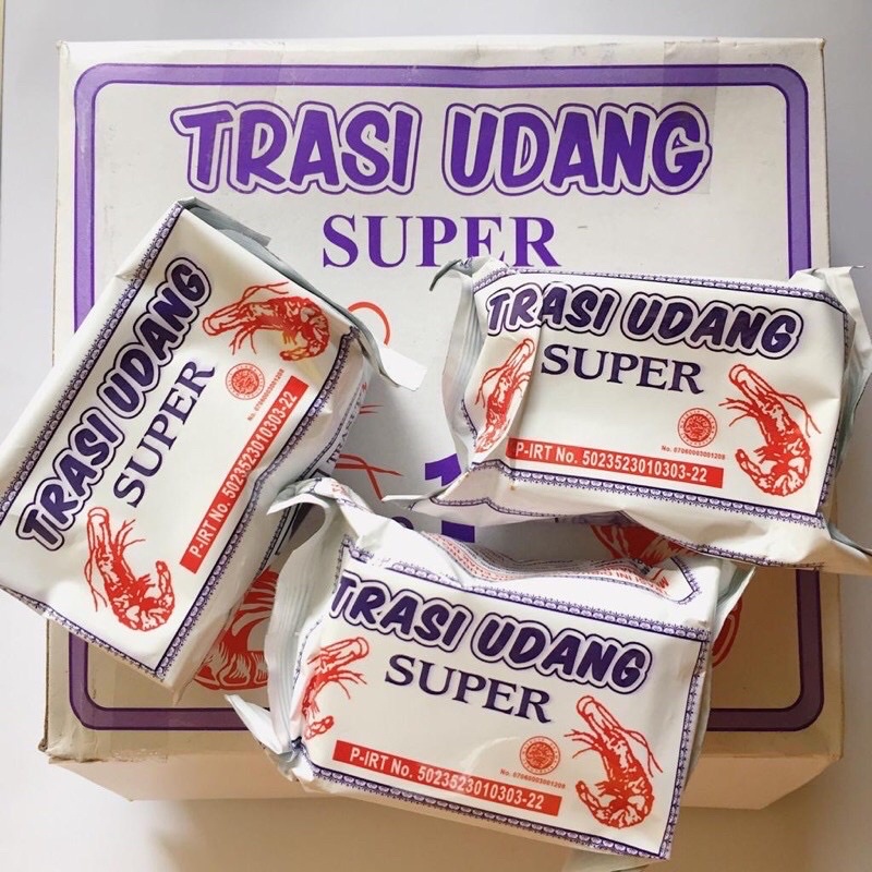 Jual terasi udang super premium/ trasi udang | Shopee Indonesia