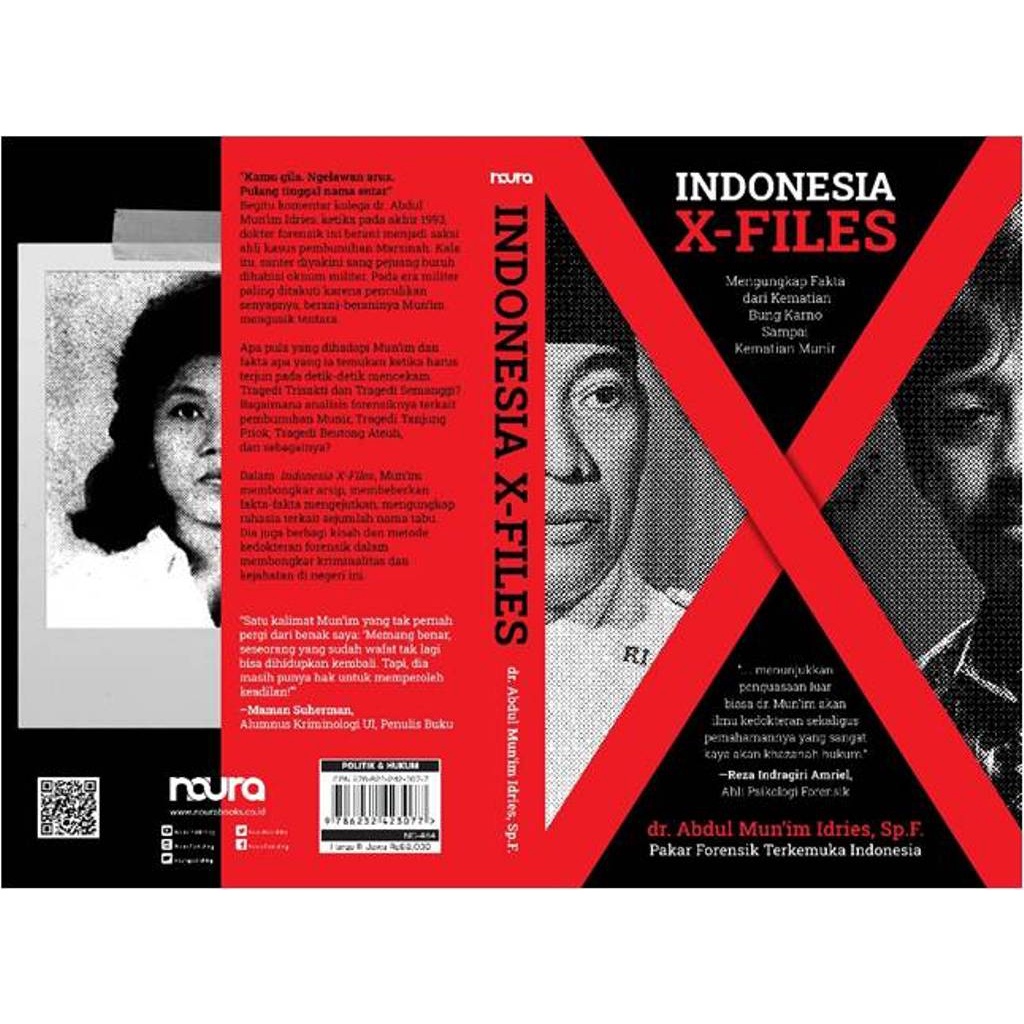 Jual INDONESIA X-FILES (REPUBLISH 2022) - dr. Abdul Mun’im Idries Sp.F ...