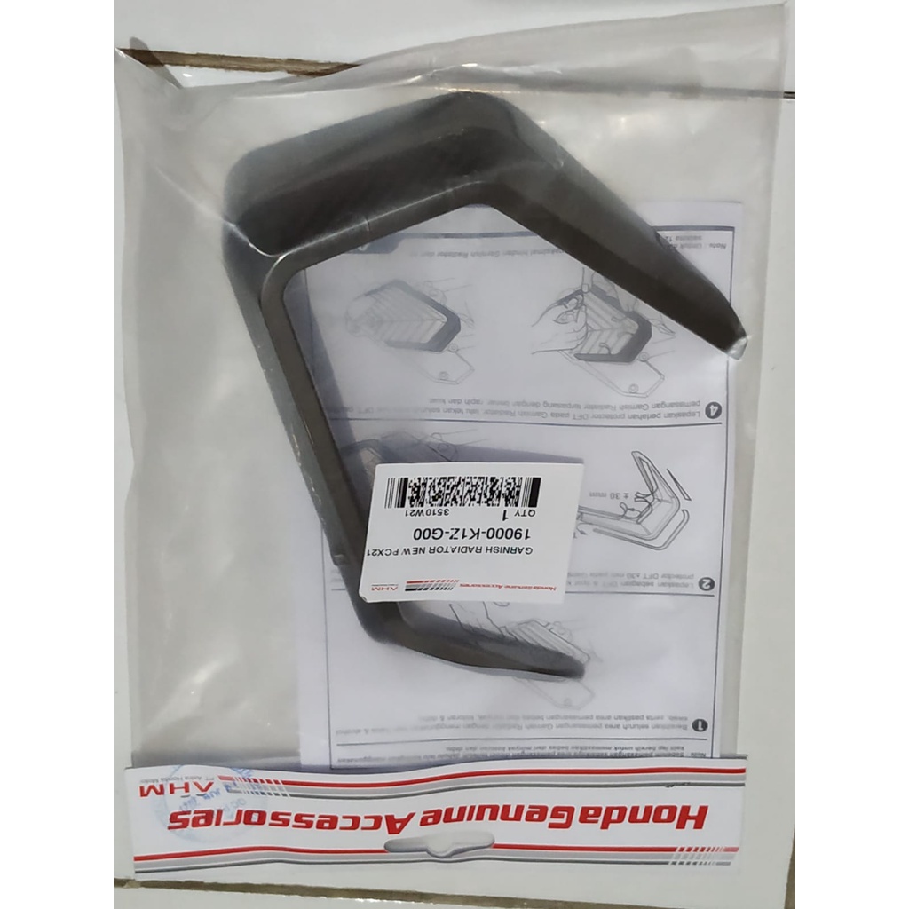 Jual Garnish Radiator Original Honda New PCX 160 ROADSYNC Seri (2025 ...