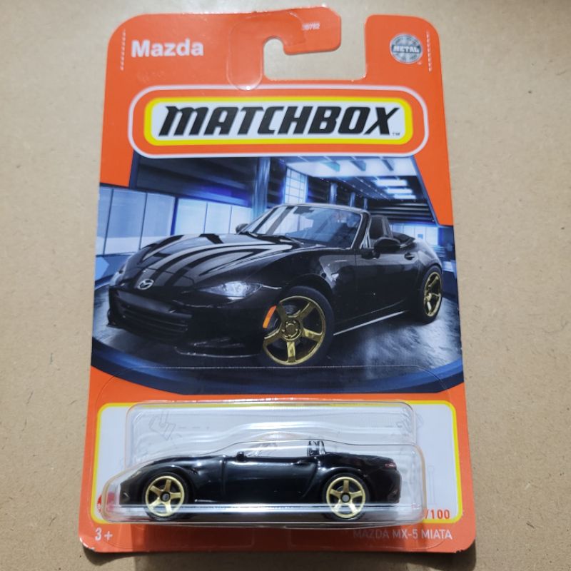 Jual MATCHBOX MAZDA MX-5 MIATA / MAZDA [ BLACK ] | Shopee Indonesia
