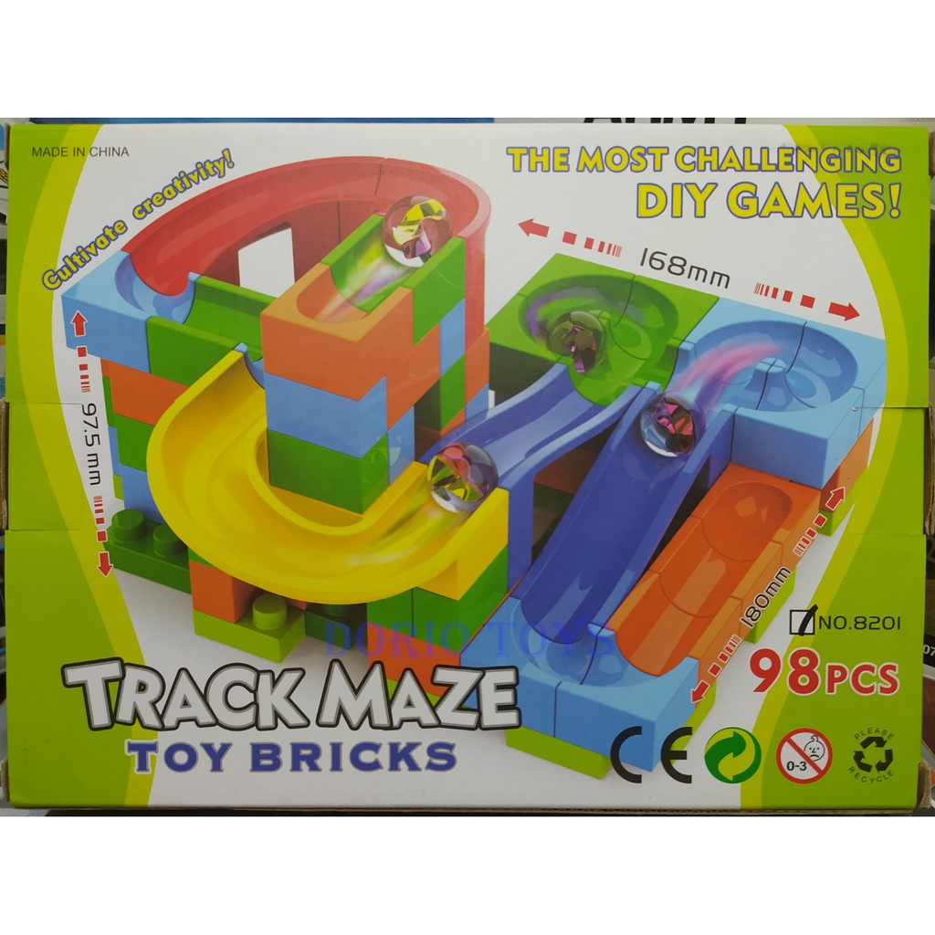 Jual Track Maze Toy Bricks 98 pcs | Shopee Indonesia