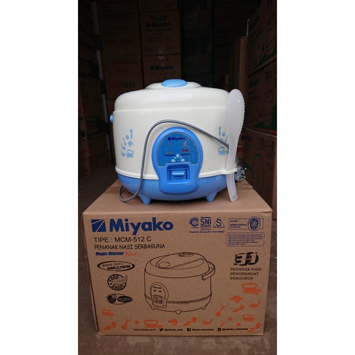 Jual Magic Com, Rice Cooker, Magic Jar Miyako (512 c) | Shopee Indonesia