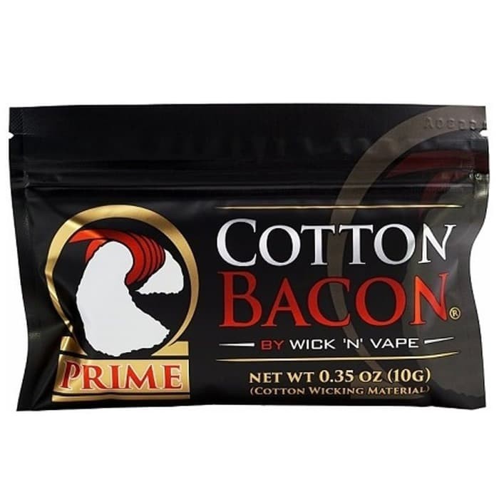 Jual [PRIME] Cotton Bacon Prime V2 Organic Vape Kapas Authentic Wick n ...
