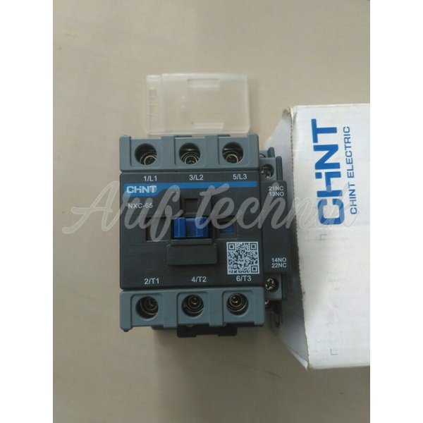 Jual Kontaktor CHINT NXC-65 / Contactor CHINT NXC65 80A 220V | Shopee Indonesia