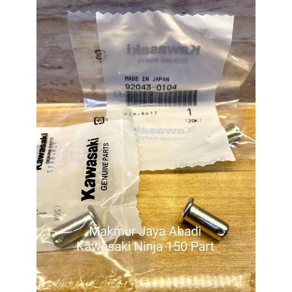 Jual Pen pin tonjokan master kaliper rem belakang ninja R SS RR 150 old original kawasaki ...