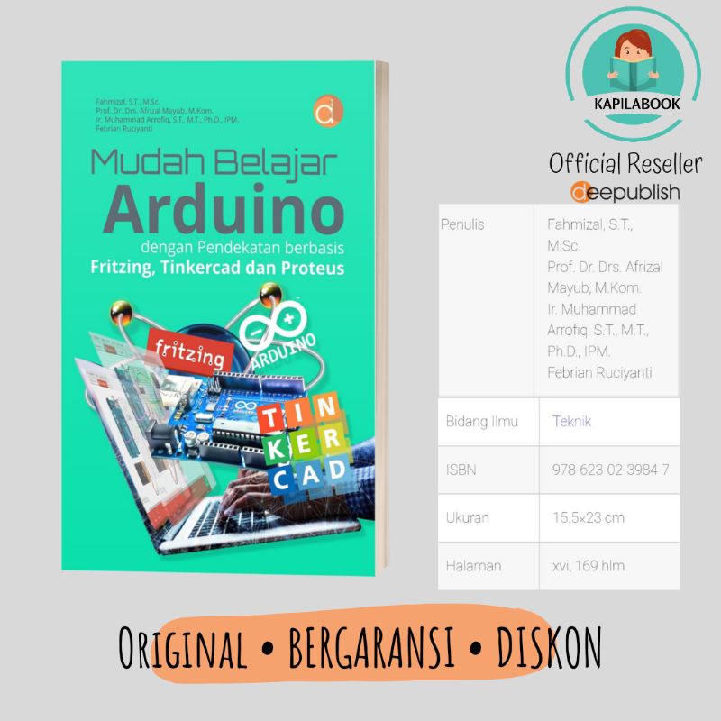 Jual Buku Mudah Belajar Arduino dengan Pendekatan Berbasis Fritzing ...