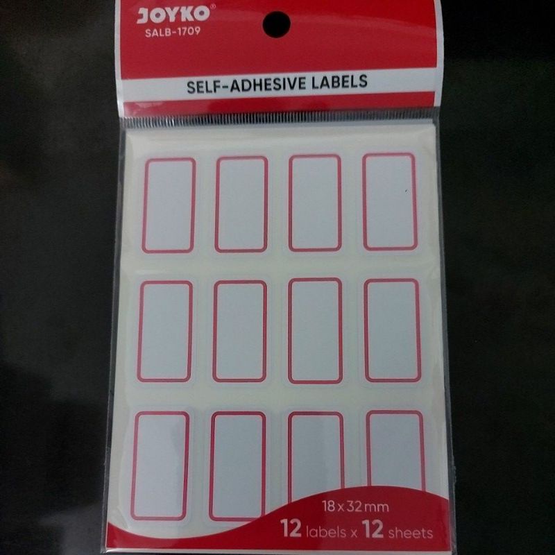 Jual Self Adhesive Labels Joyko SALB-1701 - 1715 | Shopee Indonesia
