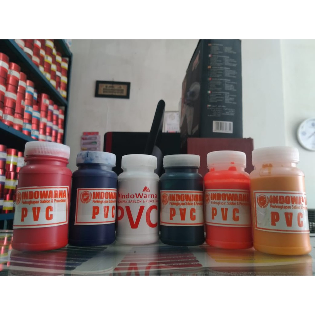 Jual Cat PVC / Vinyl Toyo Indo Ink (OIL BASE) - Sablon/Dikuas 100 Gr ...