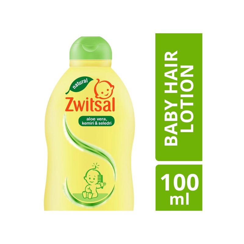 Jual Zwitsal Hair Lotion 100ml Minyak Rambut Bayi Kemiri & Aloe Vera ...