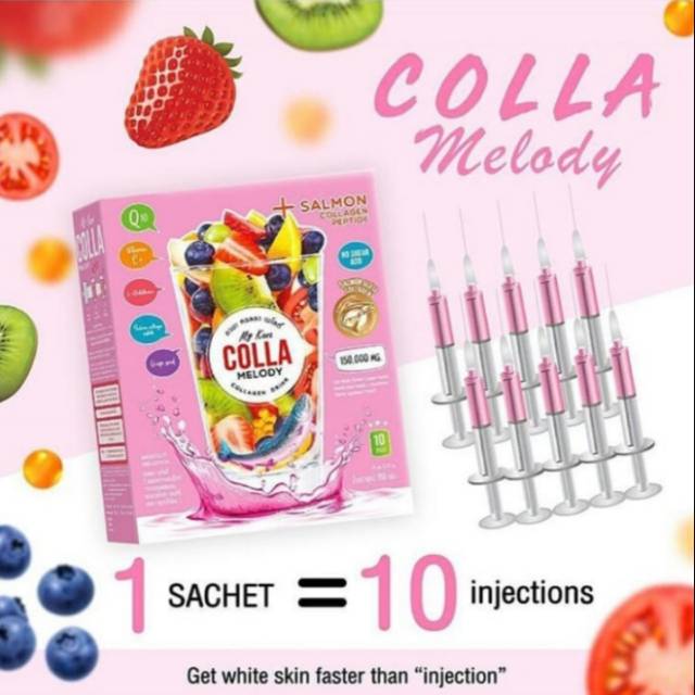 Jual Colla melody my kana - collagen drink 100% original | Shopee Indonesia