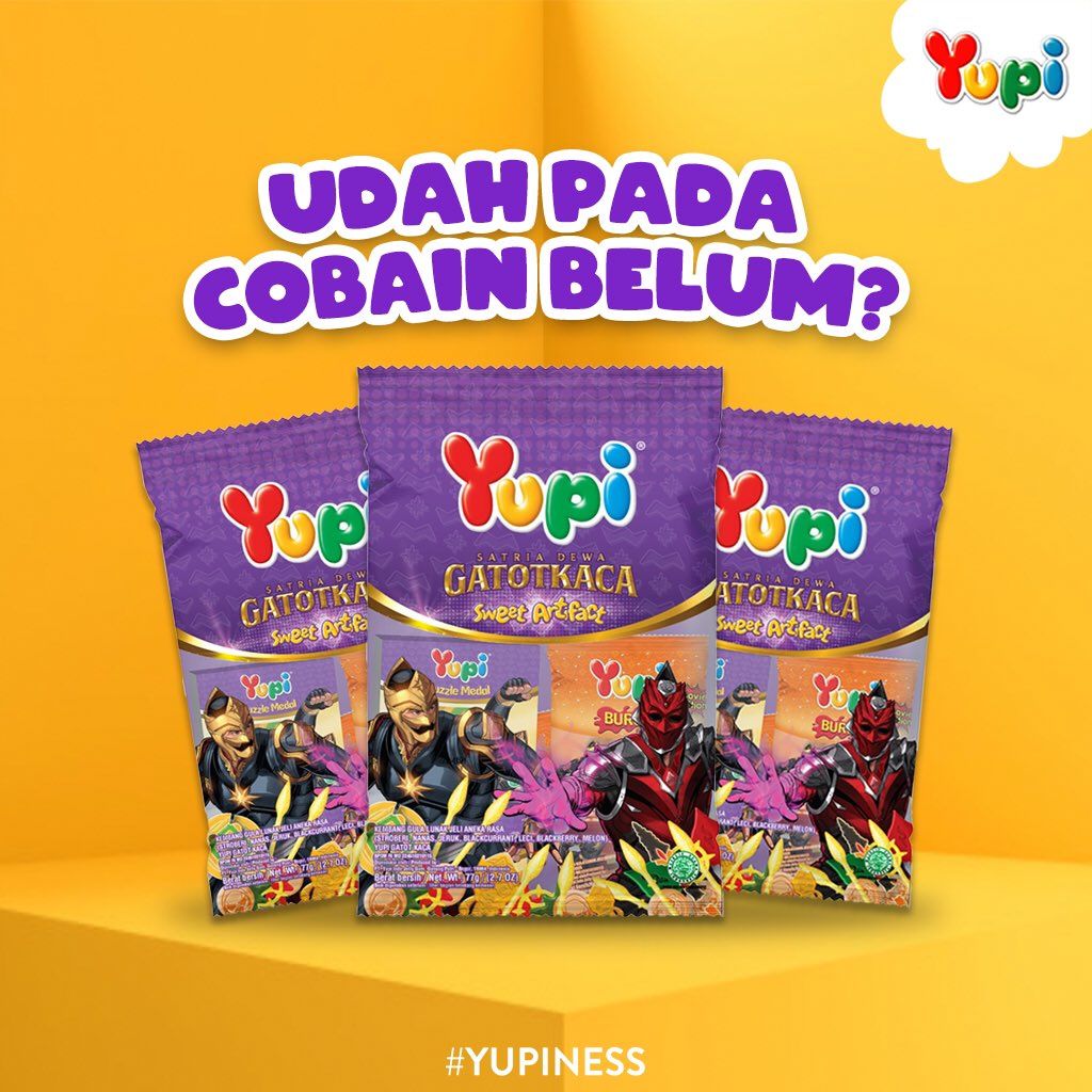 Jual YUPI GATOTKACA 77gr / YUPI GATOTKACA / PERMEN YUPI / YUPI | Shopee ...