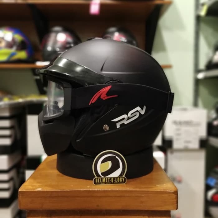 Jual Google Mask Topeng Helm Universal RSV kaca clear bening Googlemask ...