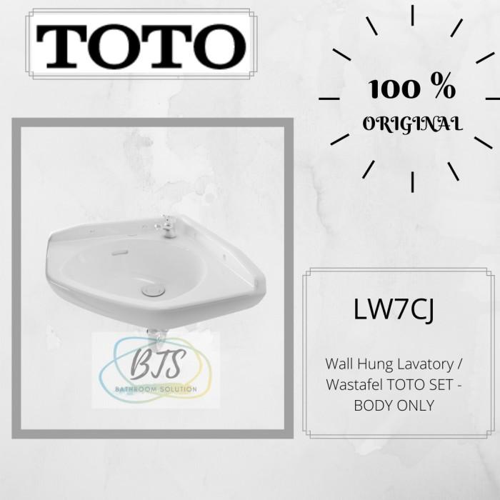 Jual Washtafel Wastafel Sudut Toto Lw7Cj / Lw7 Cj / Lw7 | Shopee Indonesia