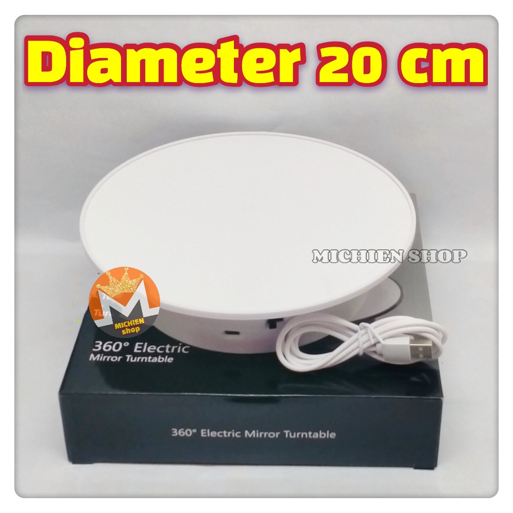 Jual Stand Display Putar / Tatakan Figure Rotating Display Diameter 20 ...