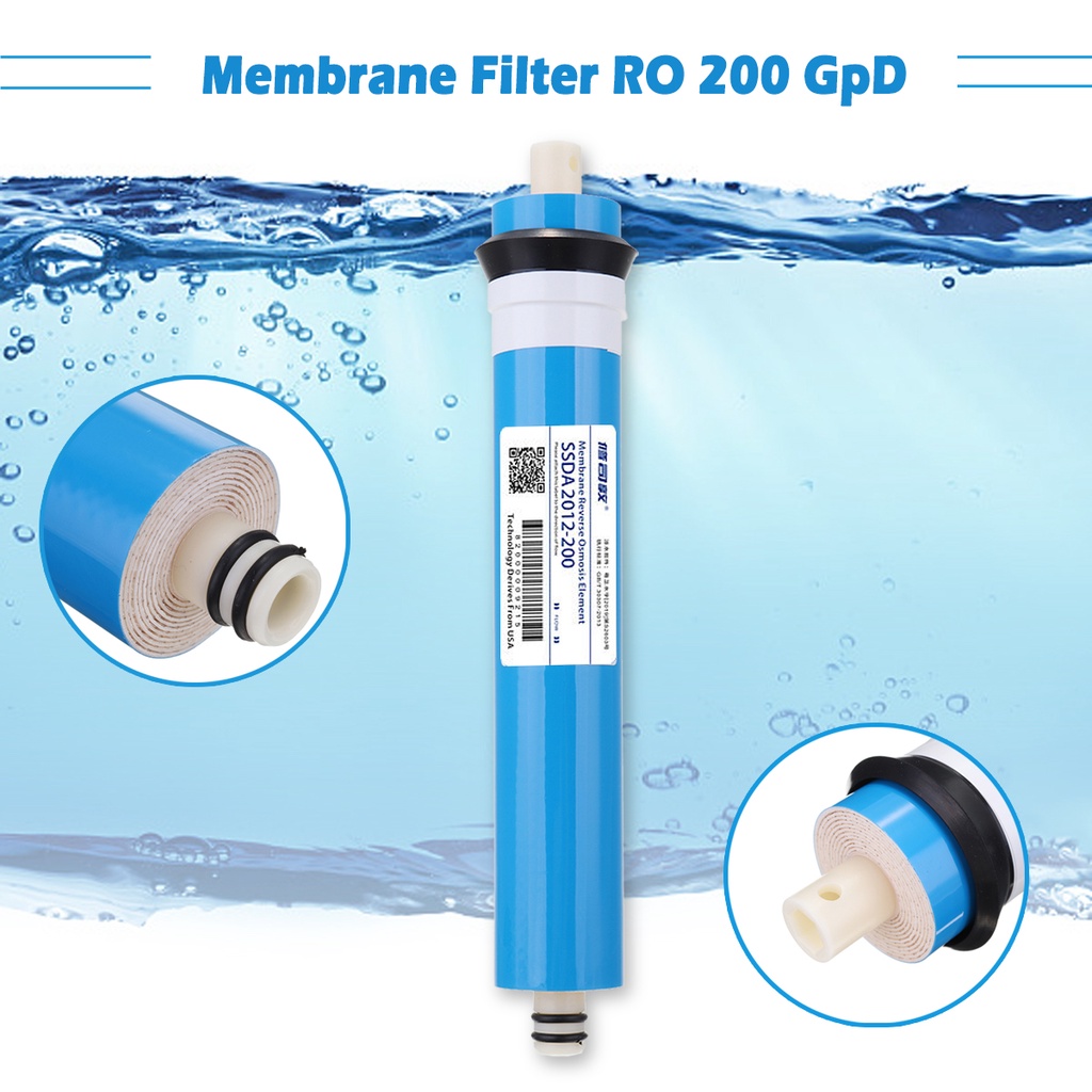 Jual Membrane filter air ro reverse osmosis RO 200 Gpd housing refill ...
