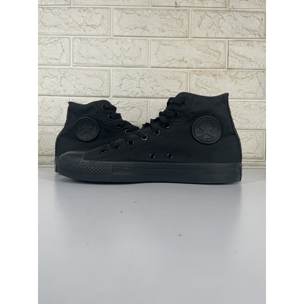 Jual CONVERSE CT HIGH MONOBLACK (SECOND ORIGINAL 100%) | Shopee Indonesia