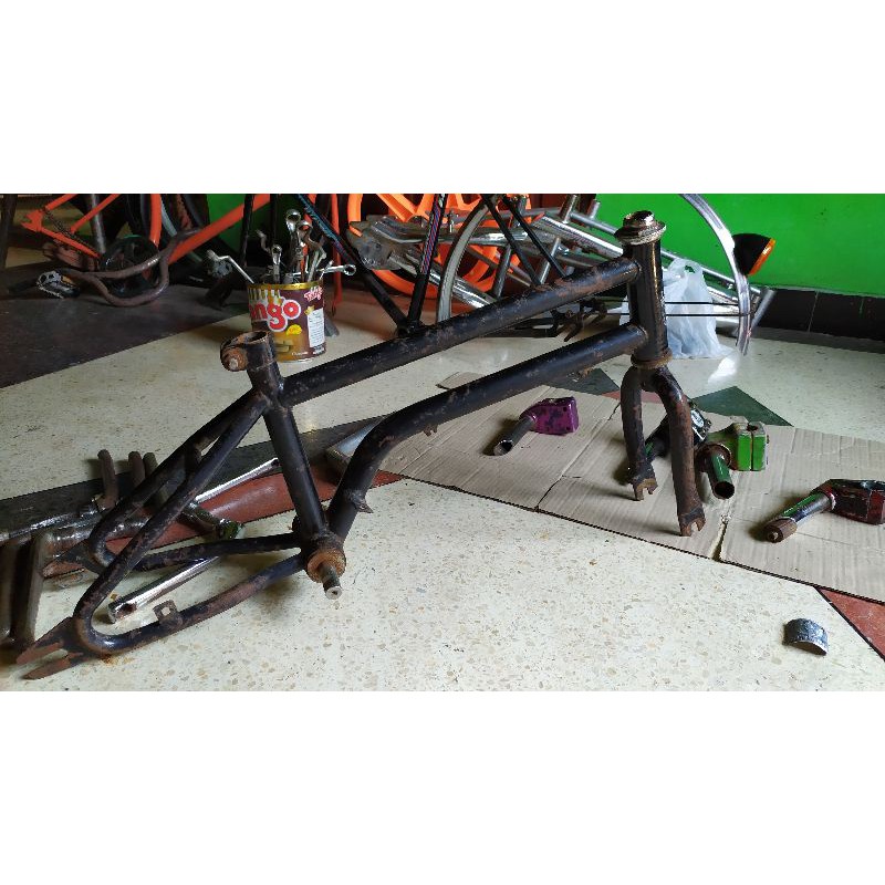 Jual Bmx frame no merk size 12 unik | Shopee Indonesia