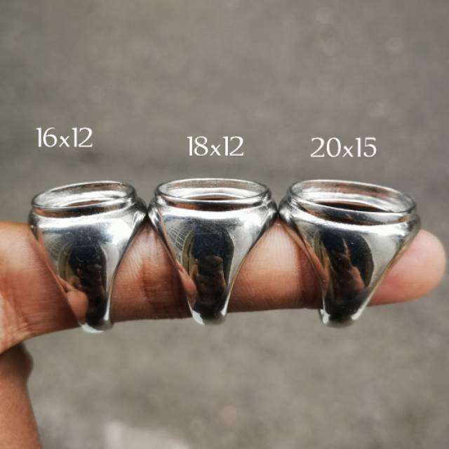 Jual RING TITANIUM SUPER KUALITAS WARNA SILVER | Shopee Indonesia