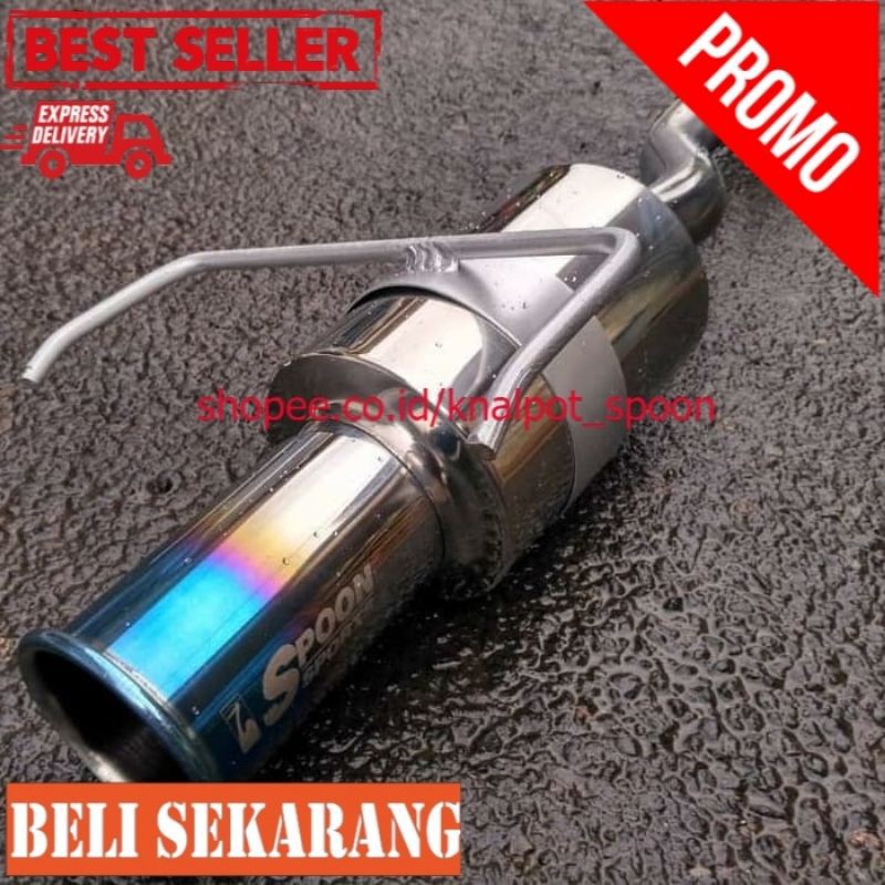 Jual Knalpot spoon KNALPOT MOBIL SPOON BOLT ON SISTEM BAUT BRIO JAZZ ...