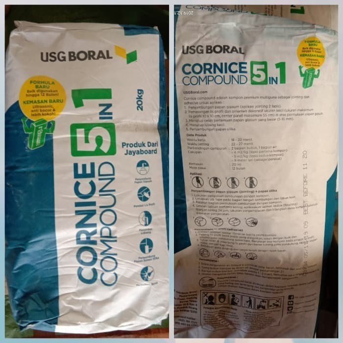 Jual ECERAN PER KILO CORNICE A-PLUS / DEMPUL GYPSUM GIPSUM | Shopee ...