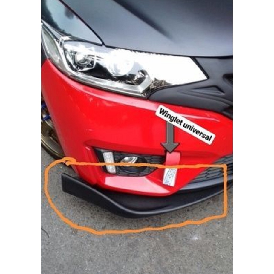 Jual Winglet Lips Bumper Universal Pickup, Truck, Bus, Minibus | Shopee ...