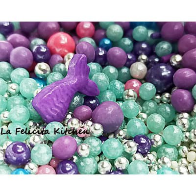Jual SPRINKLE TOSCA UNGU SILVER ELEGANT MUTIARA PEARL SUGAR KUE HIASAN ...