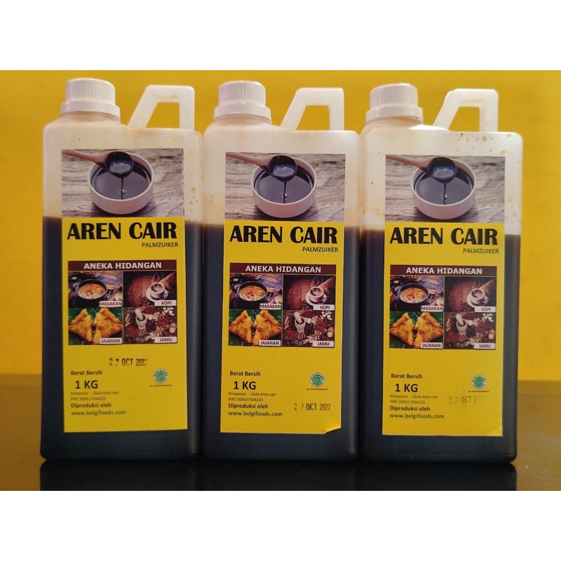 Jual gula aren cair palmzuiker kemasan 1kg | Shopee Indonesia