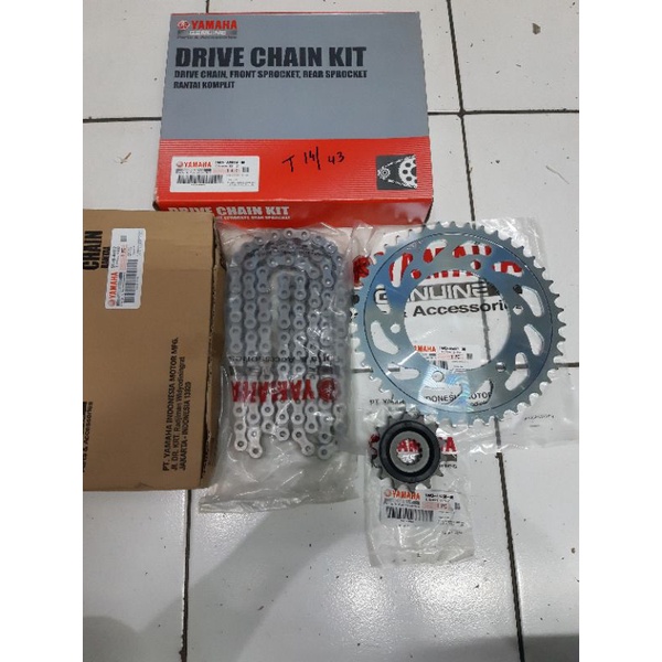 Jual Gear Set Yamaha R25 Asli 1WD-WF01A-00 | Shopee Indonesia