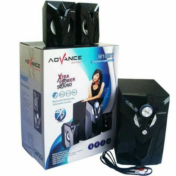 Jual AB51 SPEAKER AKTIF BLUETOOTH ADVANCE M10BT DG63213ES | Shopee ...