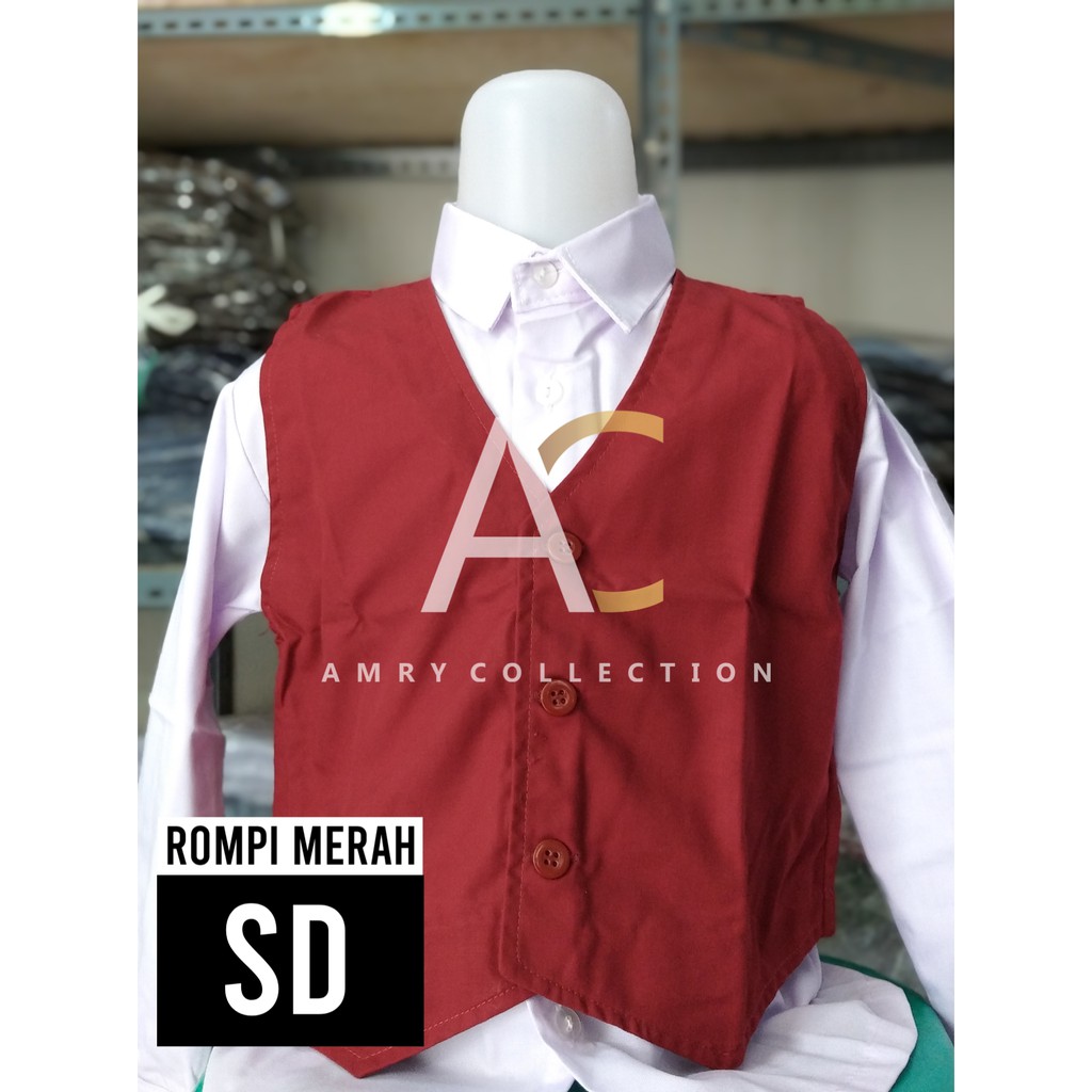 Jual ROMPI SERAGAM SD merah FAMATEX SERAGAM SEKOLAH | Shopee Indonesia