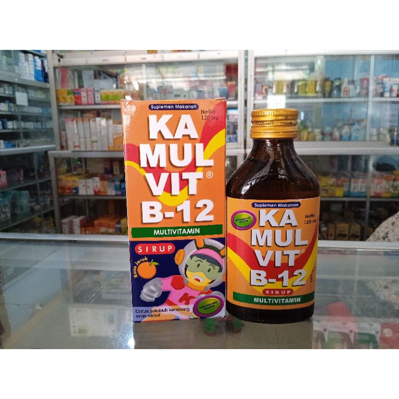 Jual KAMULVIT SYRUP 120ML | Shopee Indonesia