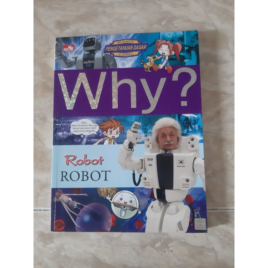 Jual Buku Komik Sains Why? Robot Robot | Shopee Indonesia