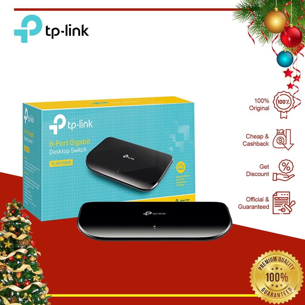 Jual Tp Link Tl SG1008D 8 Port Switch Hub Gigabit Original TP Link ...