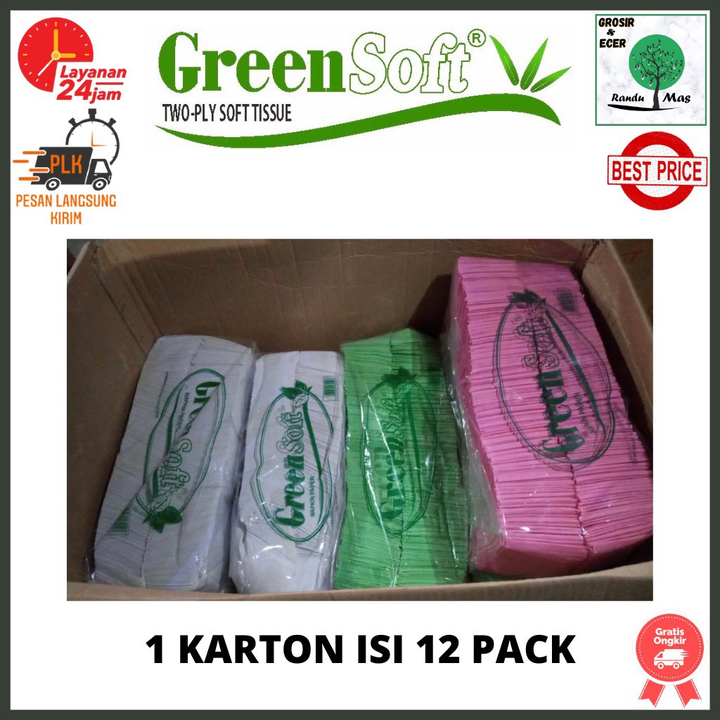 Jual [1 Dus Tisu] Tissue Dapur Penyerap Minyak Tissu Makan Tissue ...