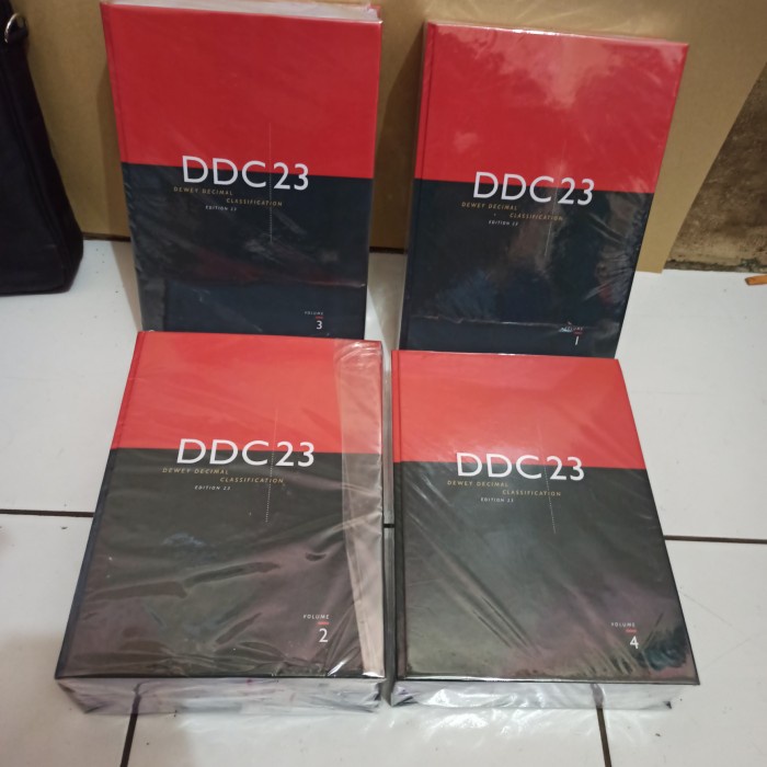 Jual DDC 23 DEWEY DECIMAL CLASSIFICATION VOL 1234 | Shopee Indonesia