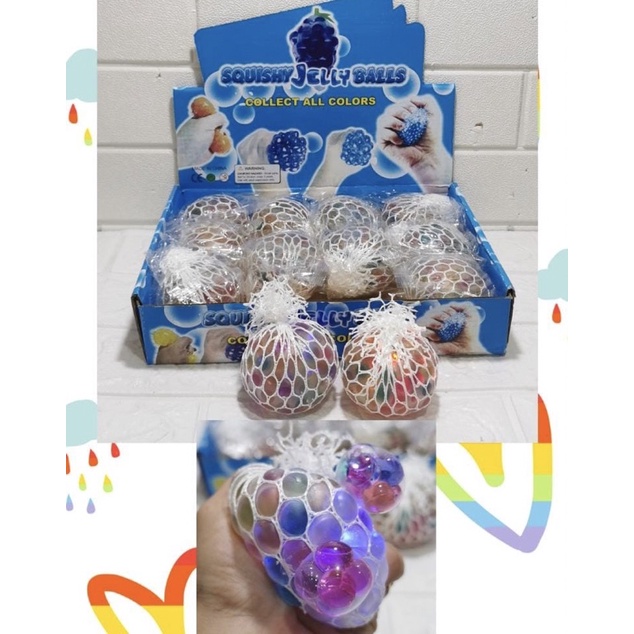 Jual SQUISHY VIRAL Mesh Ball / Squishy Bola Jaring / Mainan Stress ...
