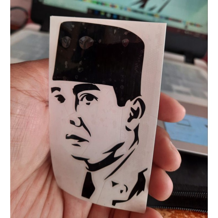 Jual stiker cutting Soekarno presiden pertama indonesia | Shopee Indonesia