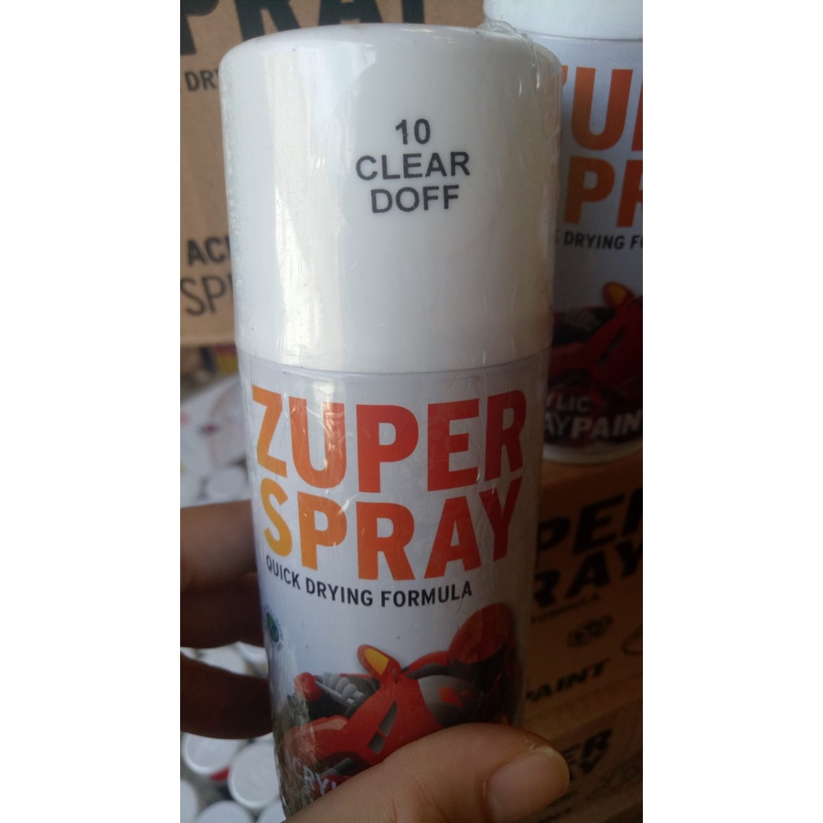 Jual cat semprot pilok pilox zuper clear doff 10 150cc zuper spray ...