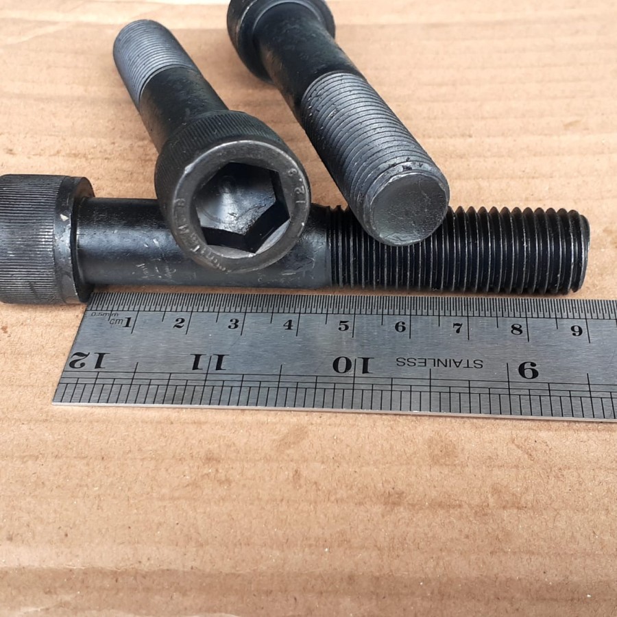 Jual BAUT L BAJA M16 X 90 / BAUT M16 / BAUT 24 KUNCI L14 / L 14 HALF DRAT / BAUT L M16 X 90 ...