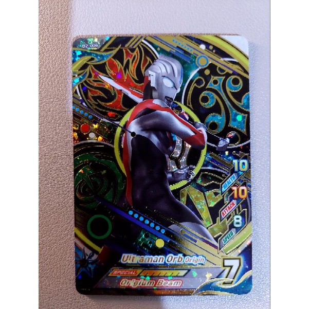 Jual Ultraman Card R/B Versi 2 Ultra Rare B2-09 Ultraman Orb Origin ...