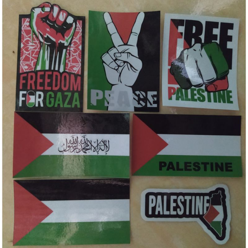 Jual Sticker Stiker Bendera Palestine Palestina Freedom Palestine ...